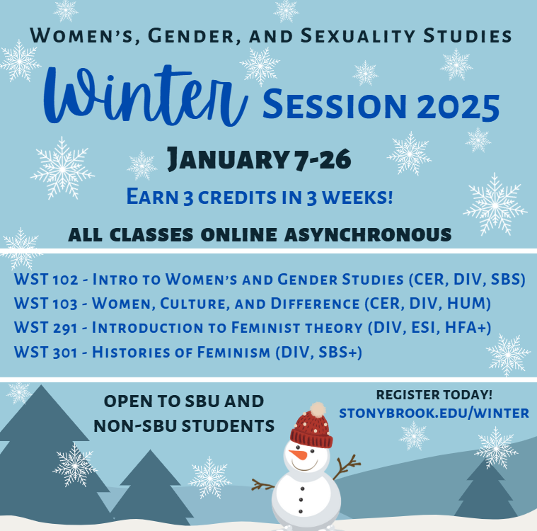 Women's, Gender, and Sexuality Studies | Stony Brook University